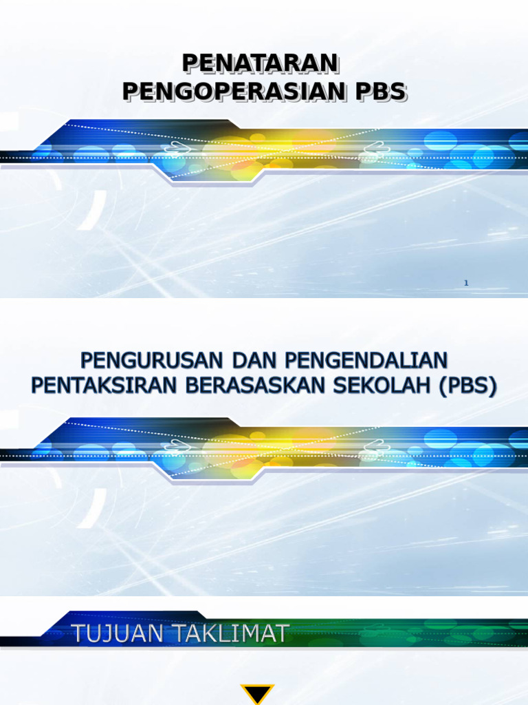 3 Pengoperasian Pbs | PDF