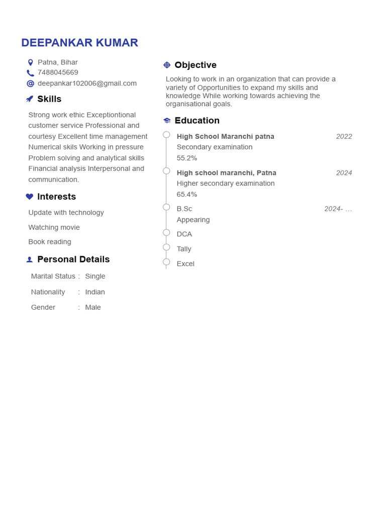 Deepankar Kumar | PDF