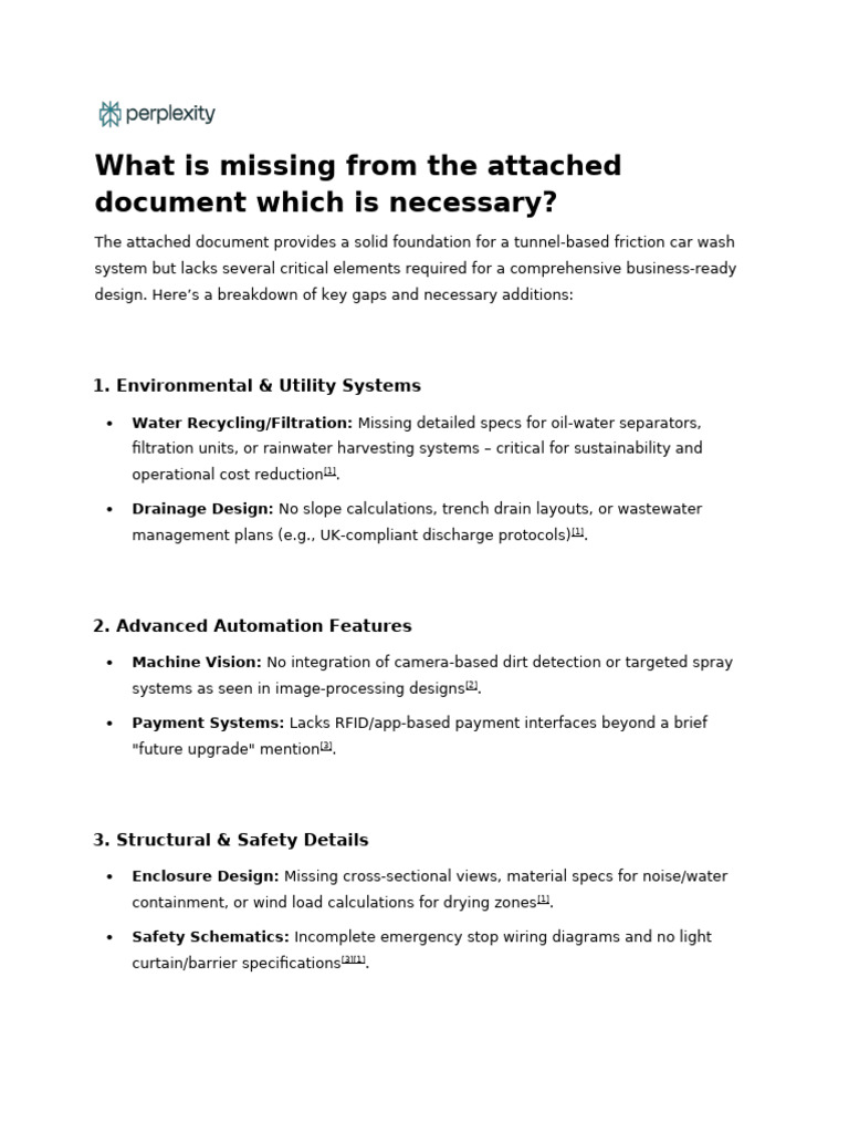 What Is Missing From The Attached Document Which I | PDF