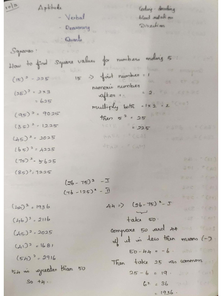 Aptitude Phase 1 | PDF