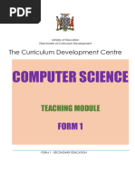 OFFICIAL - Term 1 Form 1 ICT Module | PDF | Educational Technology ...