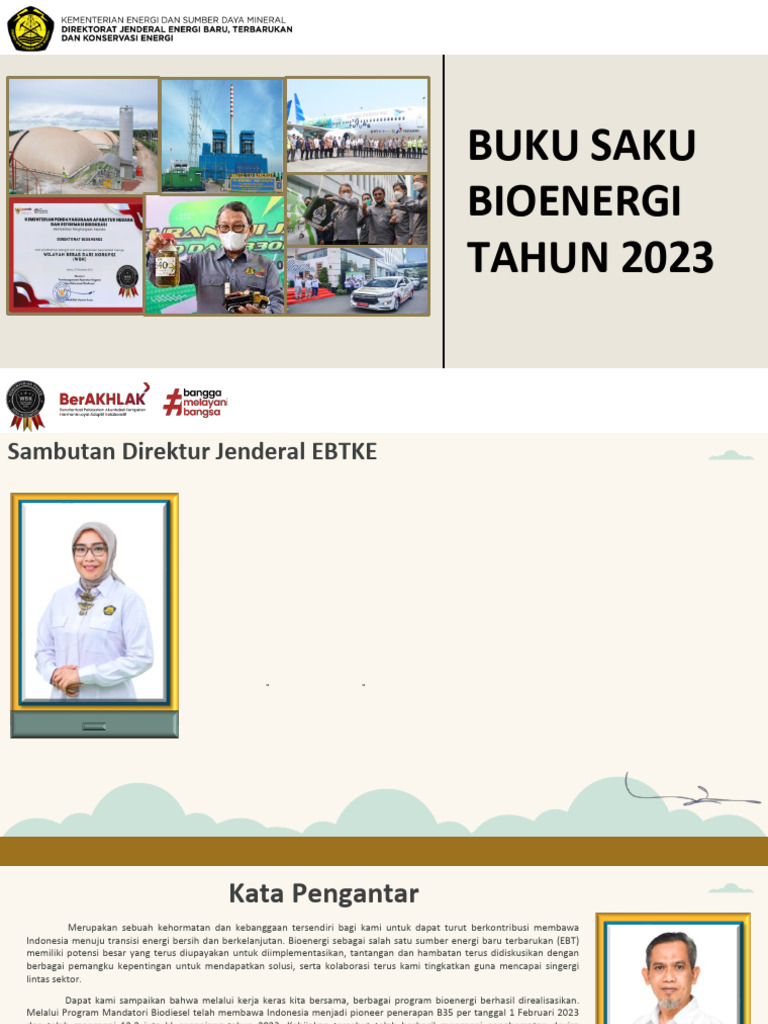 Buku Saku Bioenergi 2023 | PDF