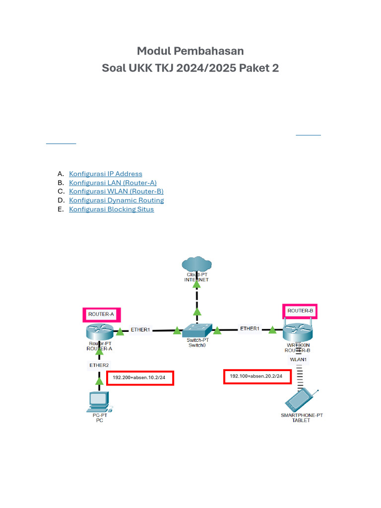 Pembahasan Ukk Paket 2 2024-2025 | PDF