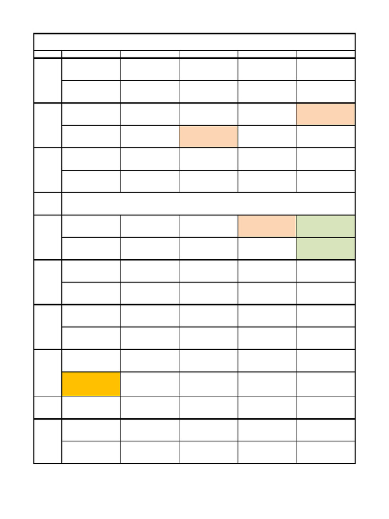 2024-2025 Final Examination Schedule (S) | PDF | Natural Sciences