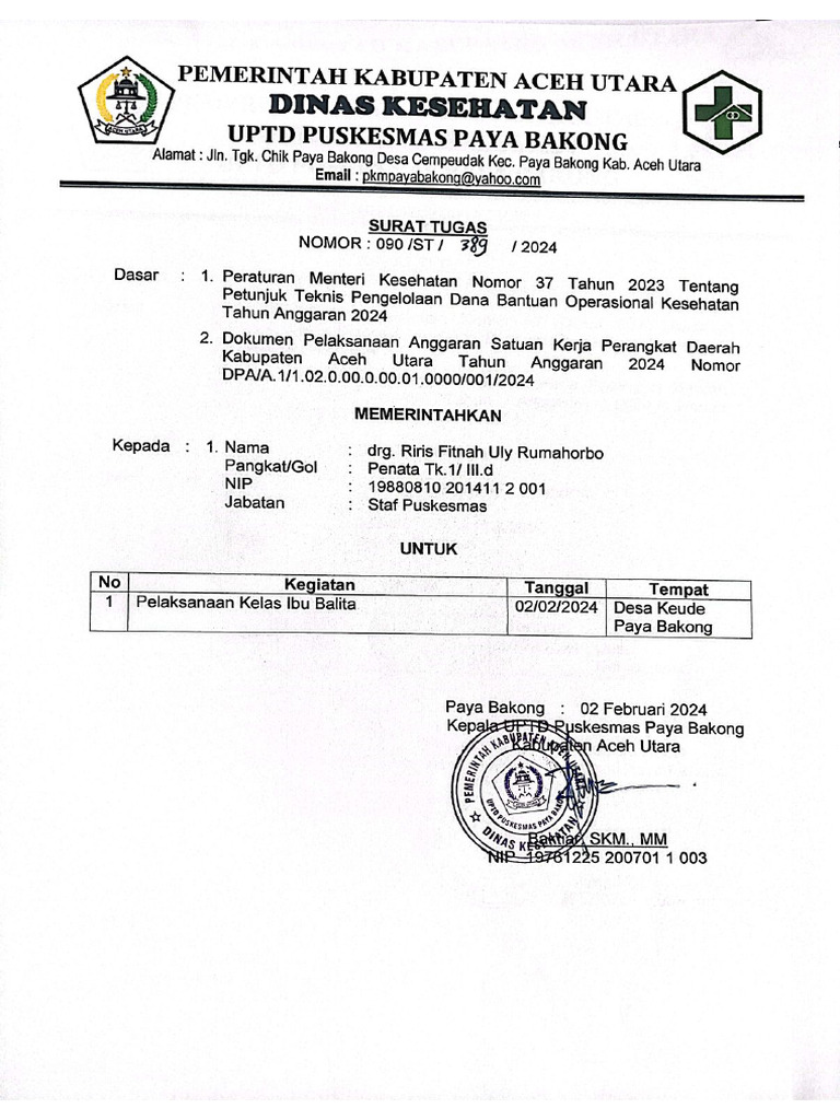 Kelas Ibu Balita 0202 | PDF