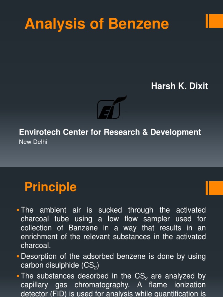Analysis of Benzene | PDF