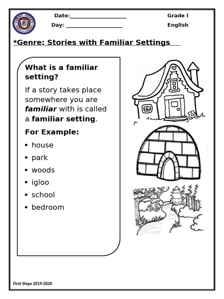 CR - WR (Familiar Setting Handout) 2019-20 | PDF