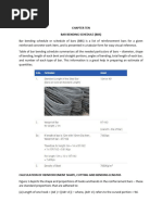 Rebar Shape Codes Chart - Without Bending Formula (Colour) | PDF