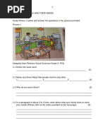 Grade 4 Geography Term 3 Paper | PDF