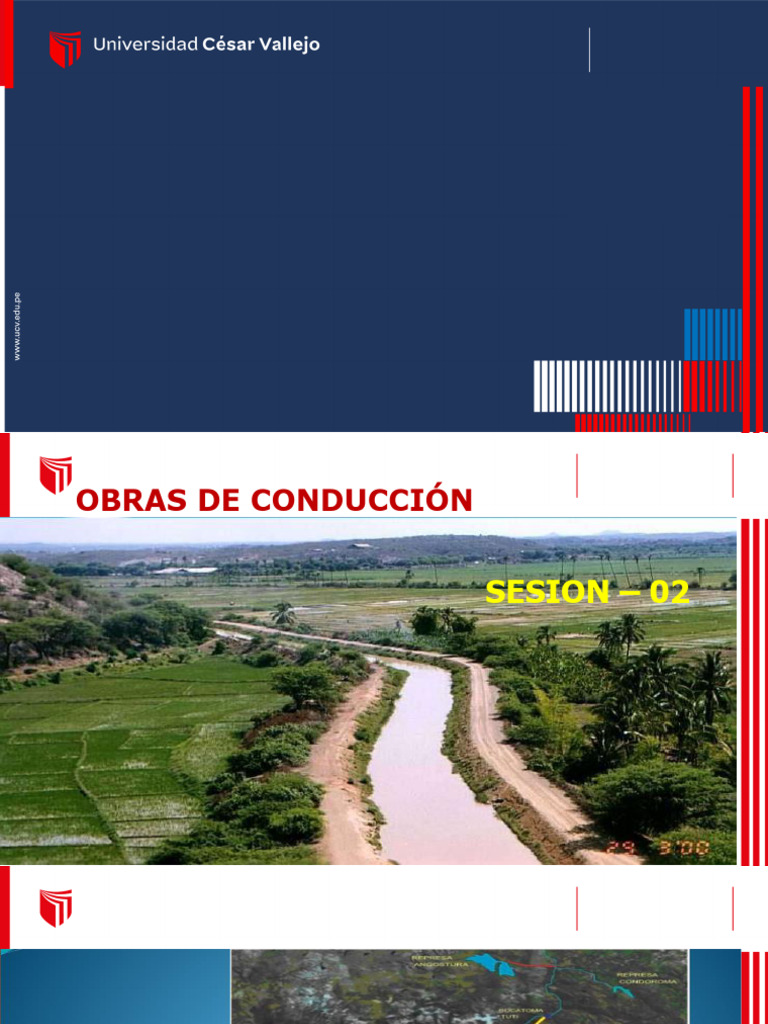 3 Sesion 02 2024-0 Estructuras Complementarias Canal | PDF | Canal | Viscosidad