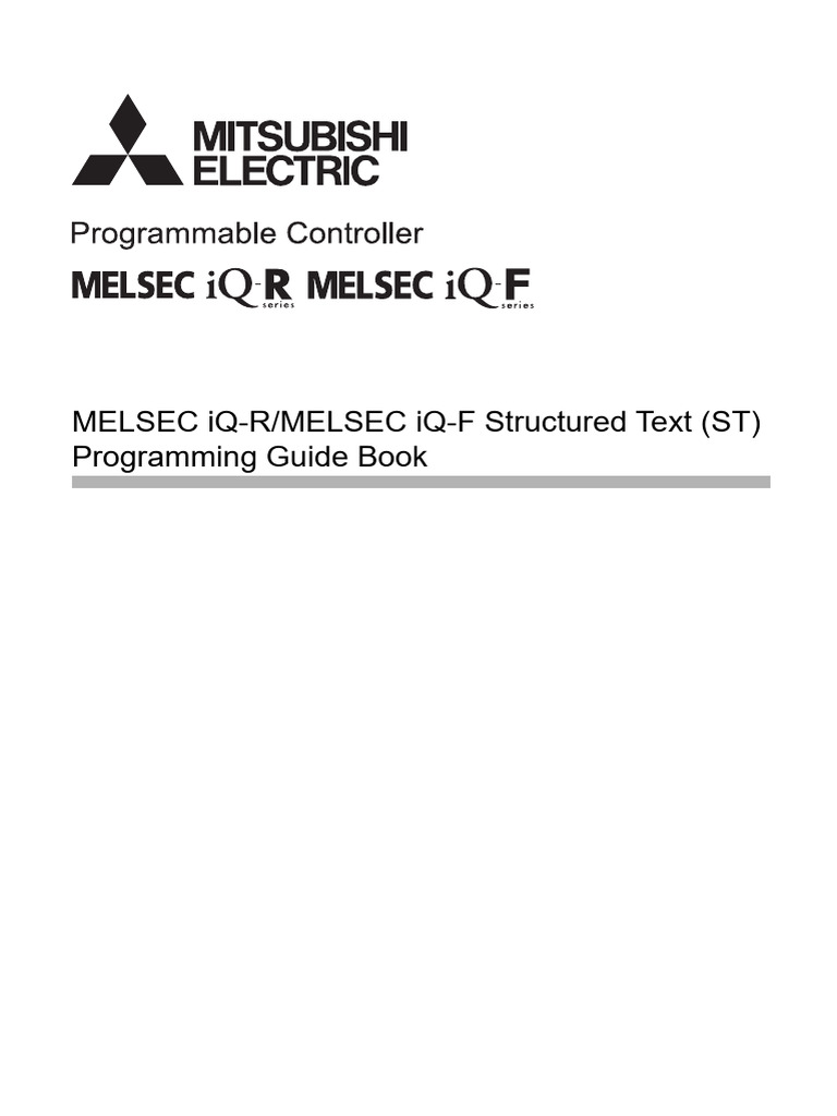 (WWW - Matictech.com - VN) MELSEC IQ-RMELSEC IQ-F Structured Text (ST) | PDF | Programmable ...