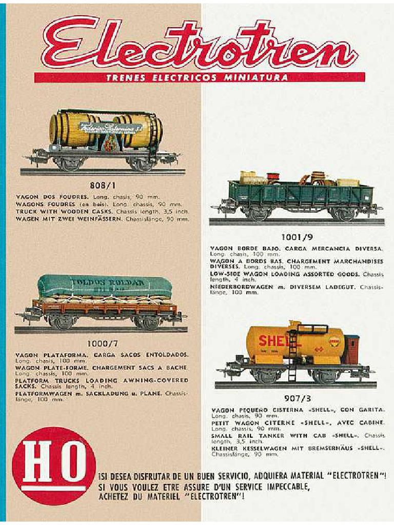 Electrotren 1963 Folleto | PDF