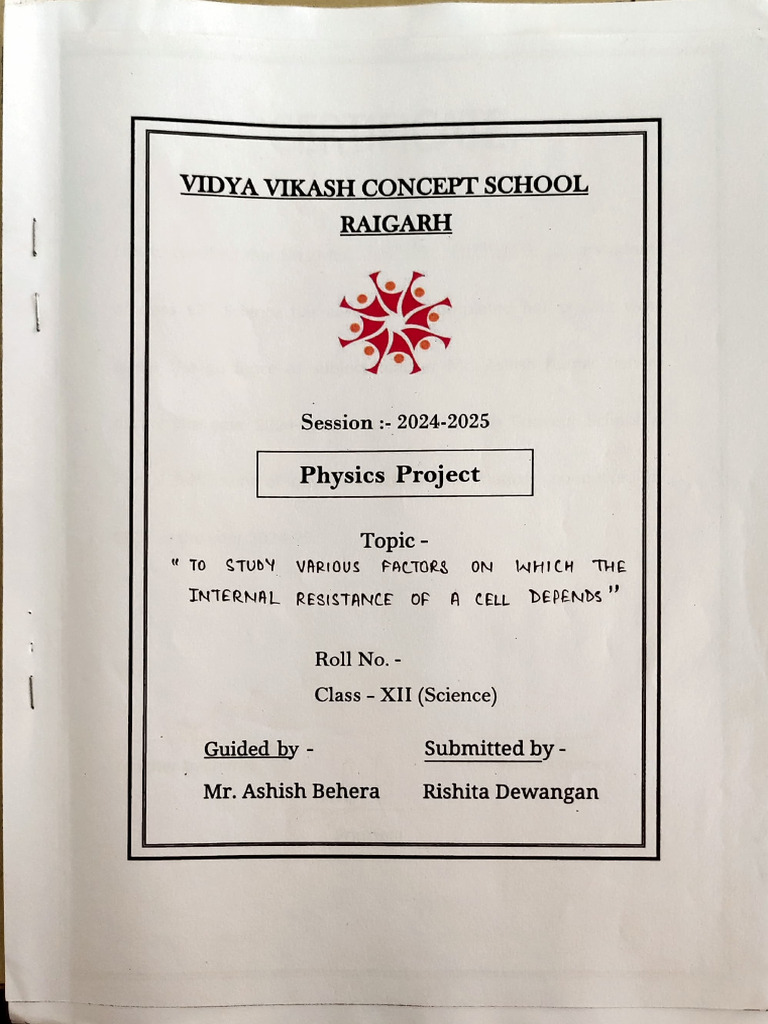 Physics Project | PDF