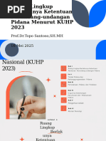 Perbandingan Kuhp Lama Dengan Rkuhp | PDF