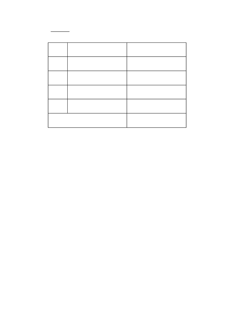 Tabel Contoh | PDF