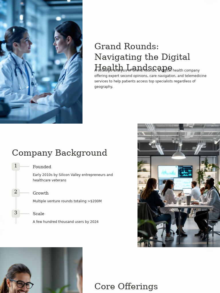 Grand Rounds Navigating The Digital Health Landscape | PDF | Health ...