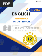 Class 12 English: The Last Lesson Summary | PDF | Human Communication