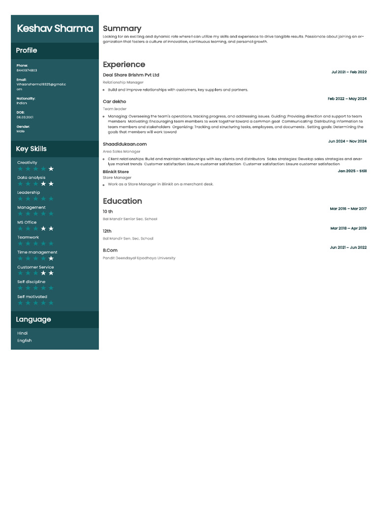 Blinkit Store: Store Manager Work As A Store Manager in Blinkit On A ...