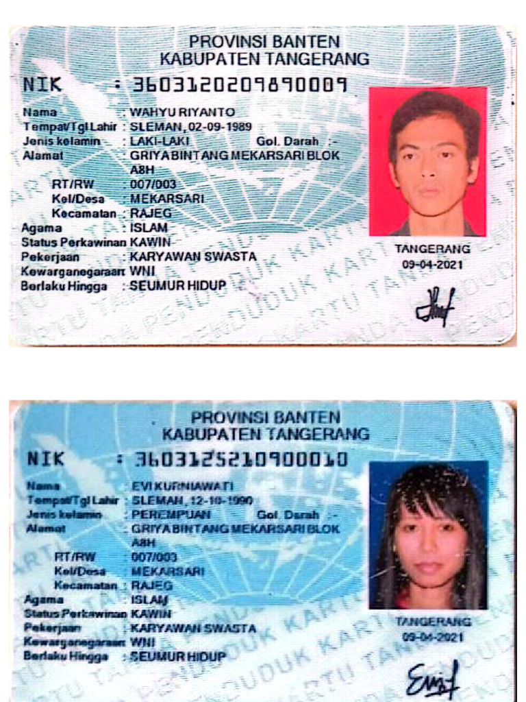 Data Ridho Aji Saputra - 1 | PDF