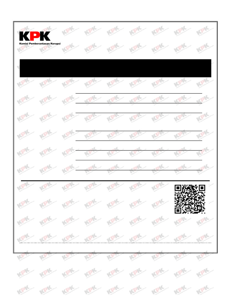 Tanda Terima Laporan Lhkpn Kpk 2024 an. Ruchdiyan Hutama | PDF