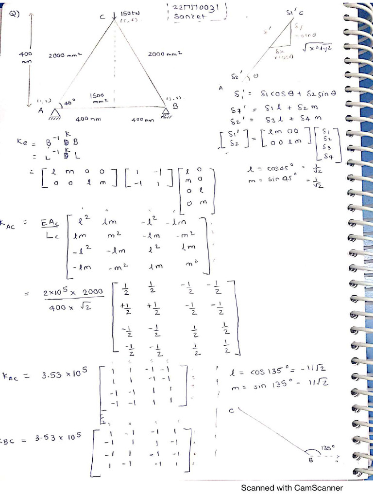 22MST0031 FEM Digital Assignment 2_compressed | PDF