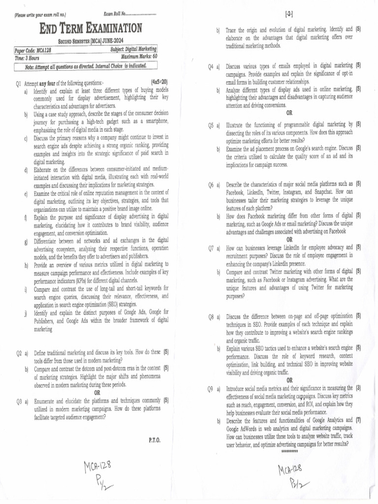DM External - 2024 | PDF