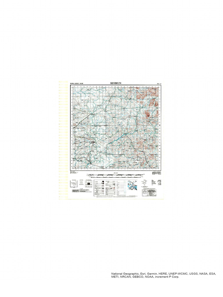 Sierra 50k Map Index | PDF