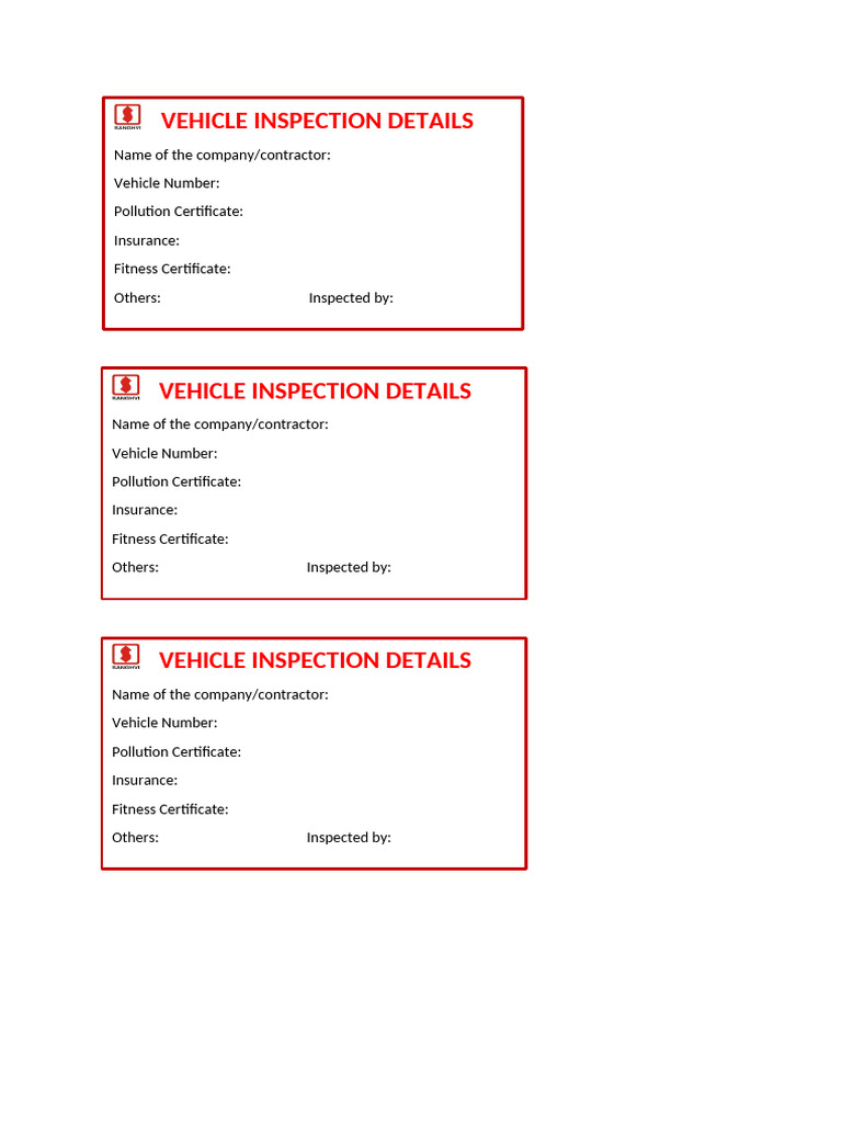 Vehicle Sticker | PDF