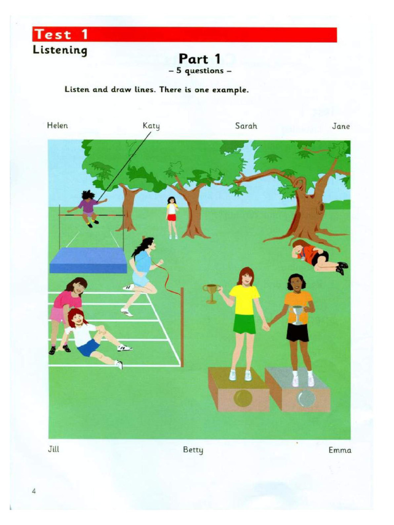 Flyers Sample Test | PDF