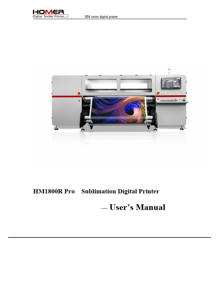 HM1800R Pro User Manual | PDF | Printer (Computing) | Forklift