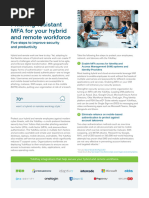 MFA Setup Guide for PingID Authentication | PDF | Mobile App | Qr Code