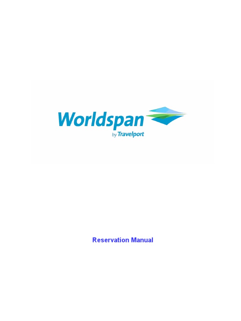 WorldSpan Full Guide | PDF | Airlines | Aviation