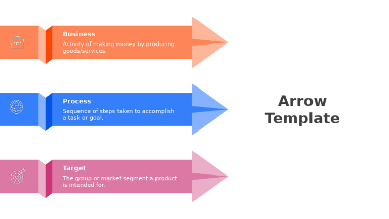 SlideEgg - 30117-Free Arrow Templates | PDF