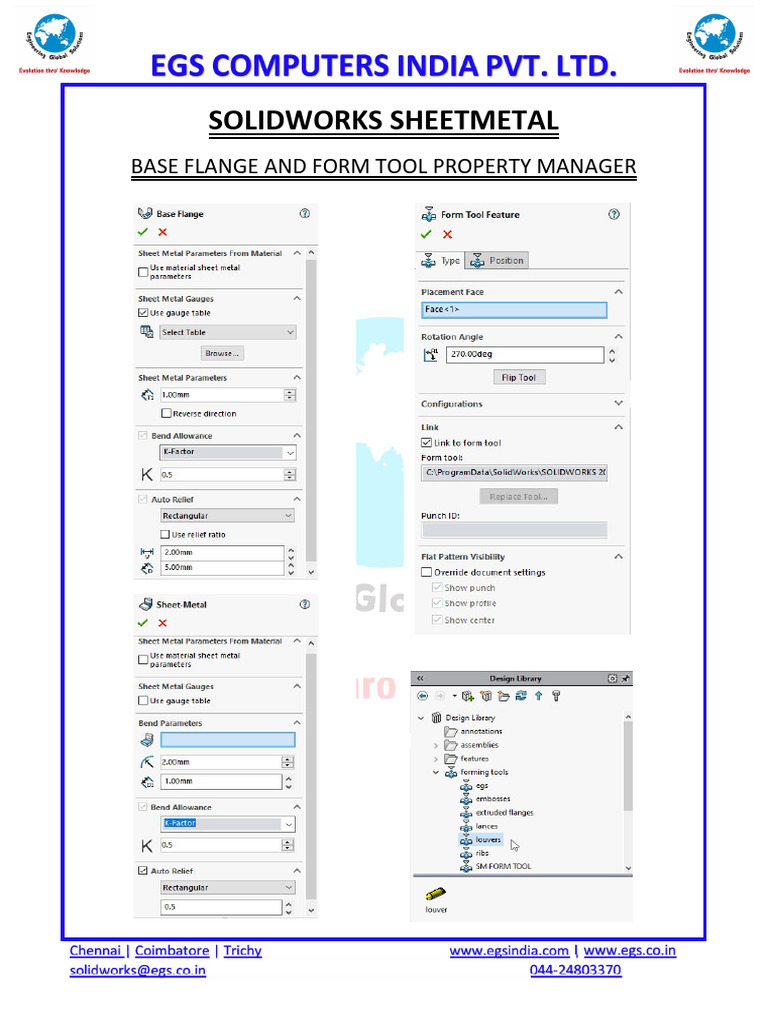 Solidworks Sheet Metal and Weldments | PDF