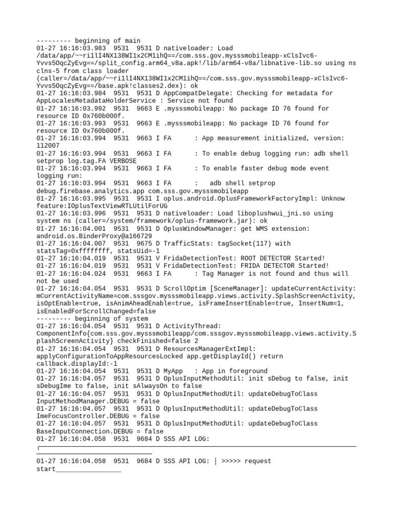 Mobile App Debugging Log Analysis | PDF | Operating System Families ...