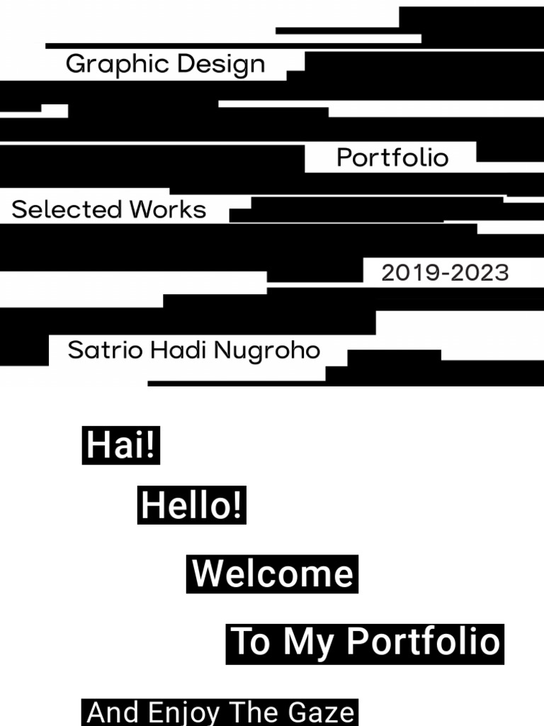 Satrio Hadi Nugroho's Portfolio 2019-2023 | PDF | Graphic Design ...