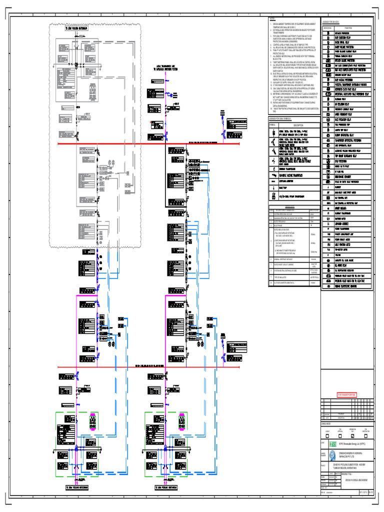 400kV Switchyard Single Line Diagram | PDF | Insulator (Electricity) | Transformer
