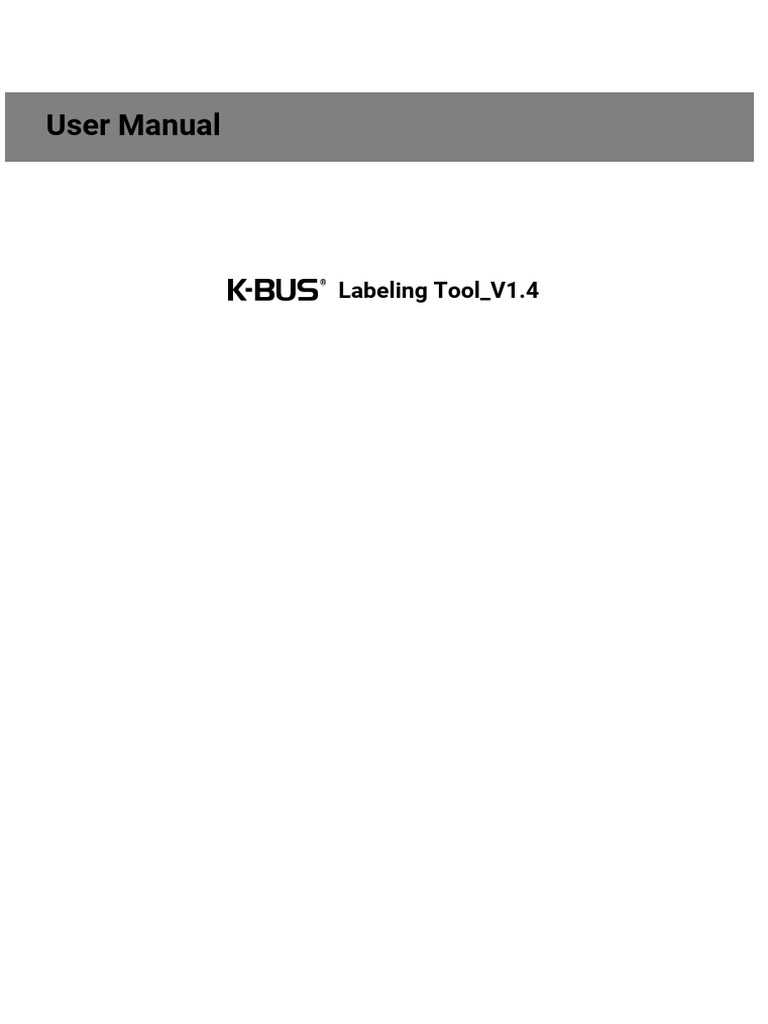 GVS Push Button Sensor Plus Labelling Tool UM V1.4 20230908 en | PDF ...