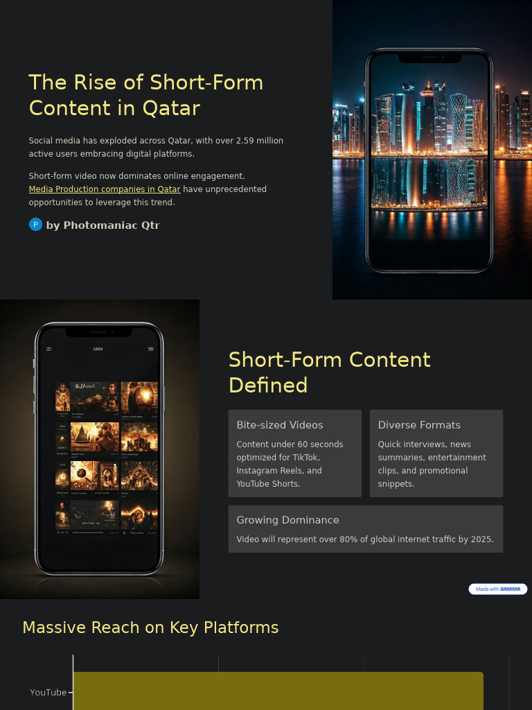 The Rise of Short Form Content in Qatar | PDF | Brand | Communication