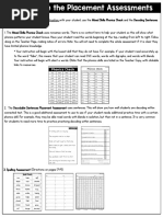 Quick Phonics Screener - Scoring Form | PDF | Phonics | Written ...