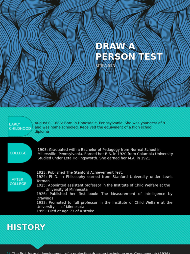 Draw-A-Person Test Overview | PDF | Mental Disorder | Psychology