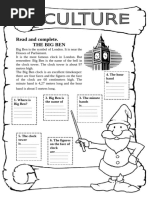 BIG BEN (Reading Comprehension) | PDF