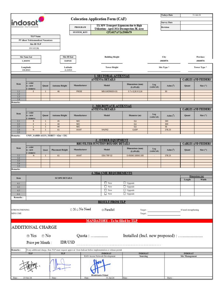 Caf Approve Ioh Sequis Center Swijoyo | PDF | Telecommunications ...