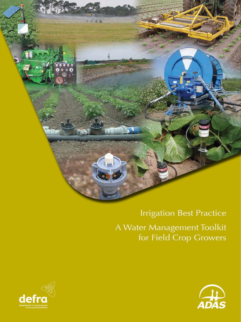 A Water Management Toolkit For Field Crop Growers | PDF ...
