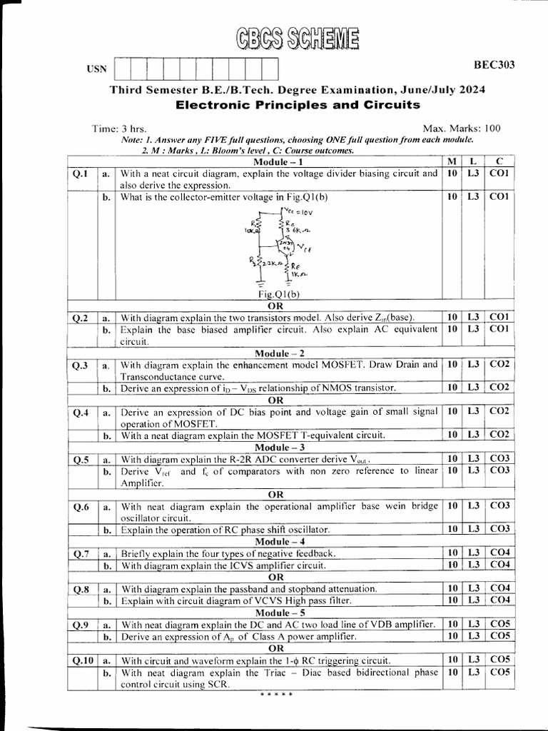 Bec303 July 2024 | PDF