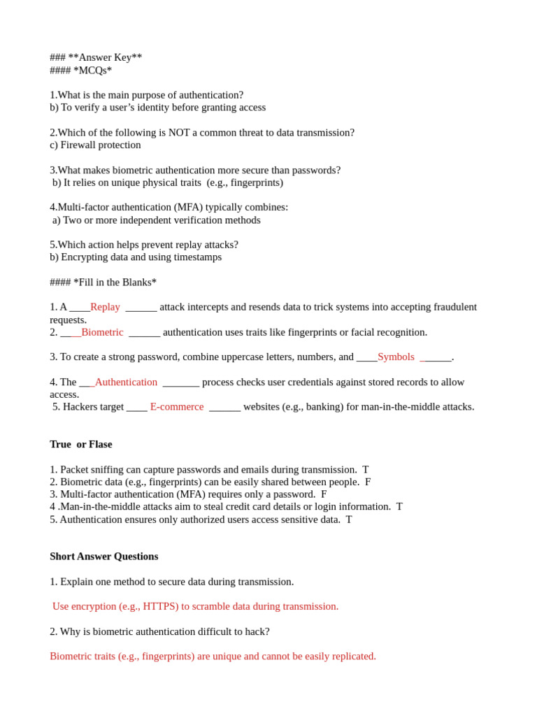 Unit 9 Questions and Answers | PDF