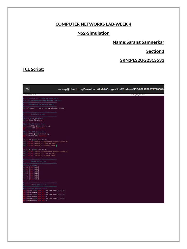 Computer Networks Labns2 | PDF