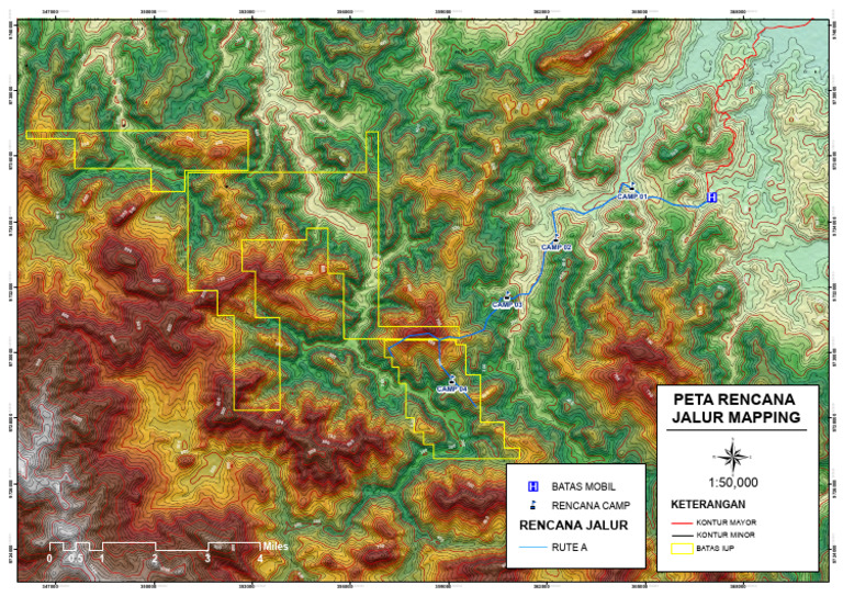 Peta Plan Jalur Mapping Mmi | PDF