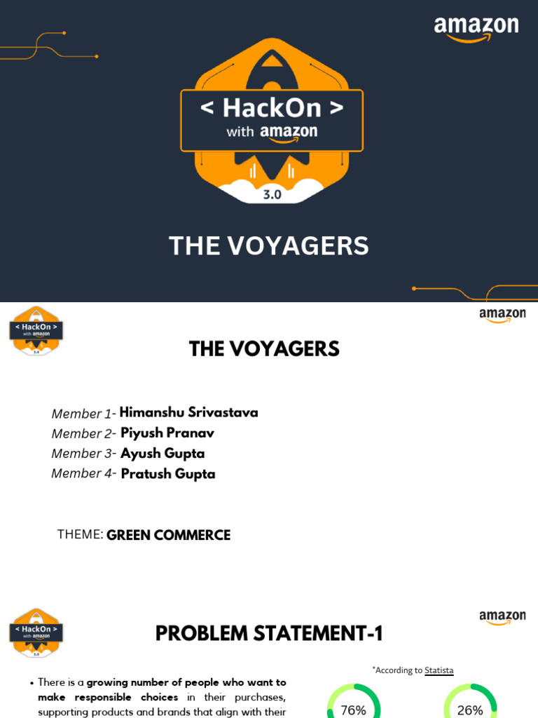 The Voyagers (HackOn) Final | PDF | Sustainability | Recycling