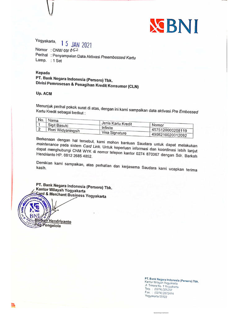 Aktivasi Sigit Basuki Dan Roni Widyaningsih | PDF